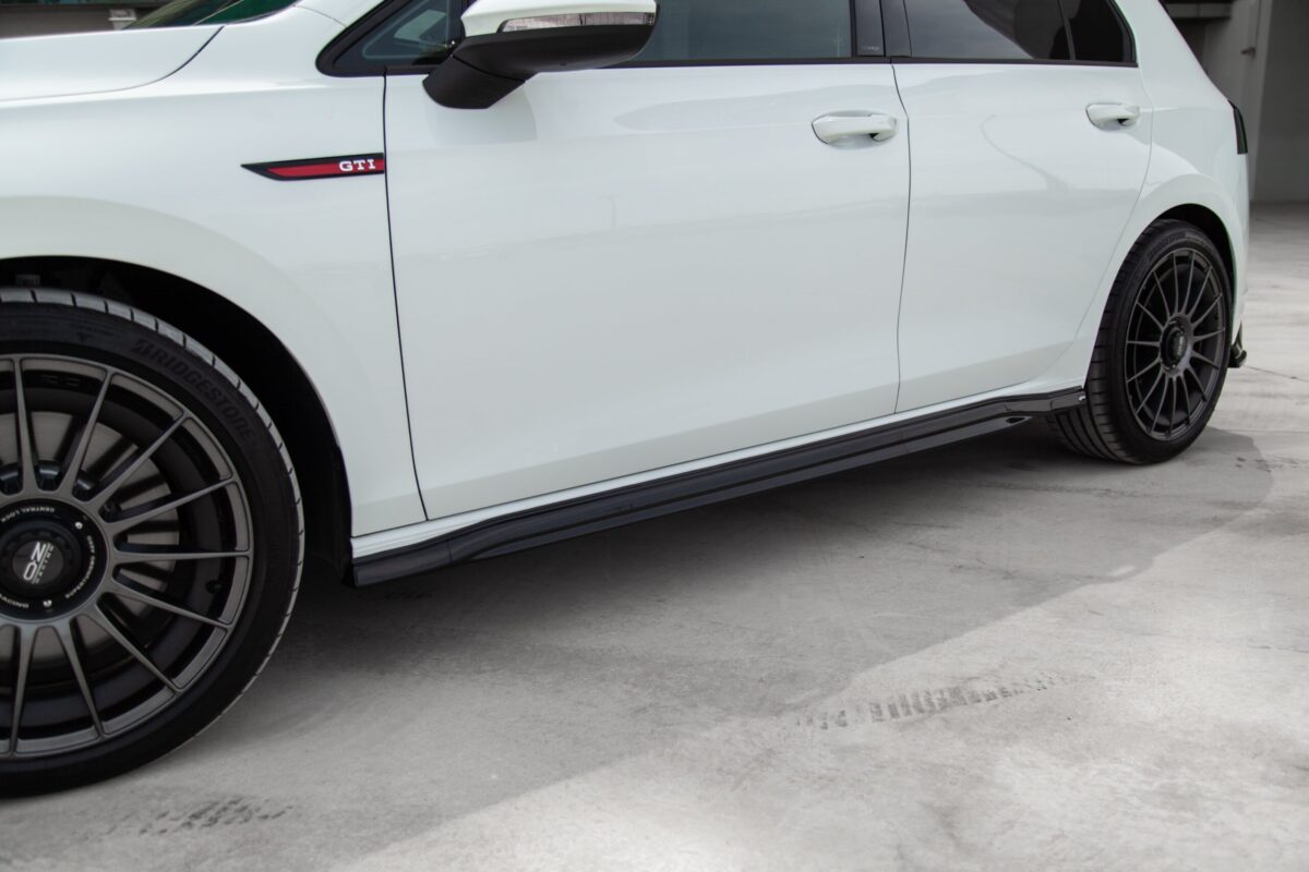VW Golf Mk8 GTI / GTD / R-Line 2020+ Side Skirts Verison 2 (2 Pcs ...