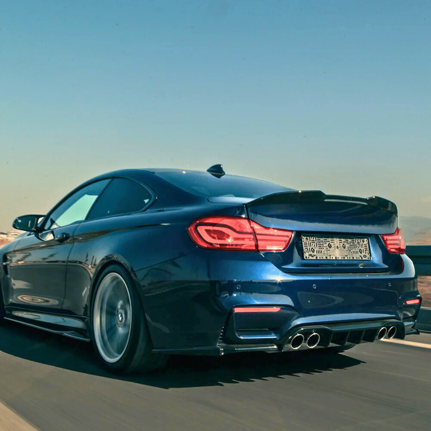 BMW M4 F82 Rear Valance (2014–2021) | Premium Gloss Black